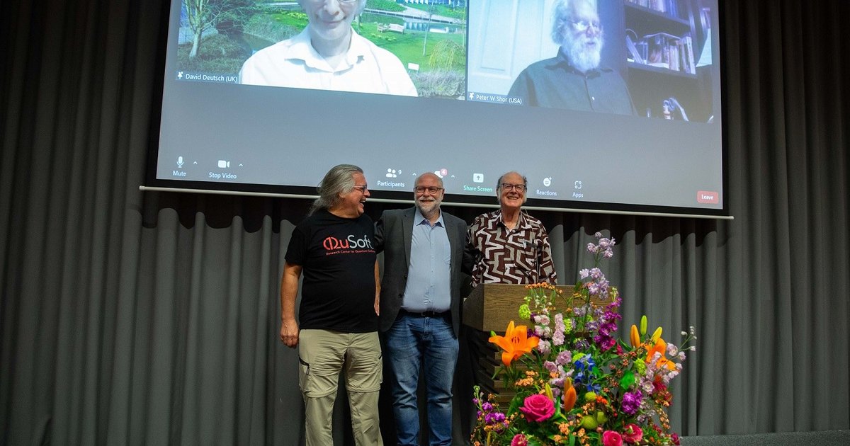 Four quantum information pioneers speaking at QuSoft event at CWI