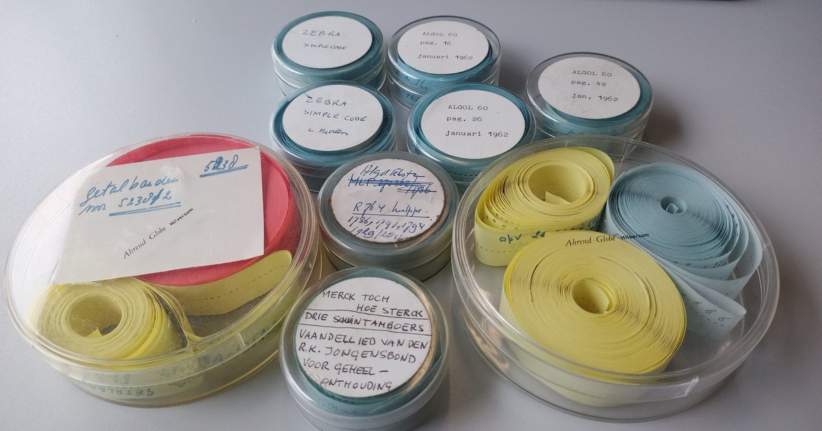 Ponsbanden tentoongesteld op CWI