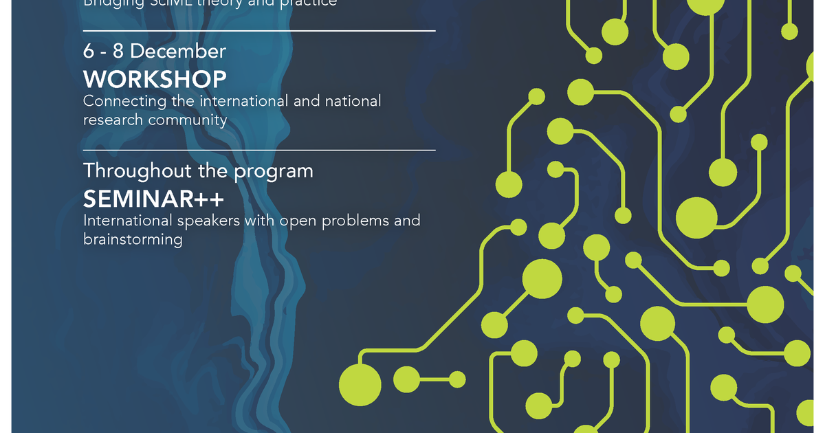 SEMINAR++ part 2 - Scientific Machine Learning (Semester Programme)